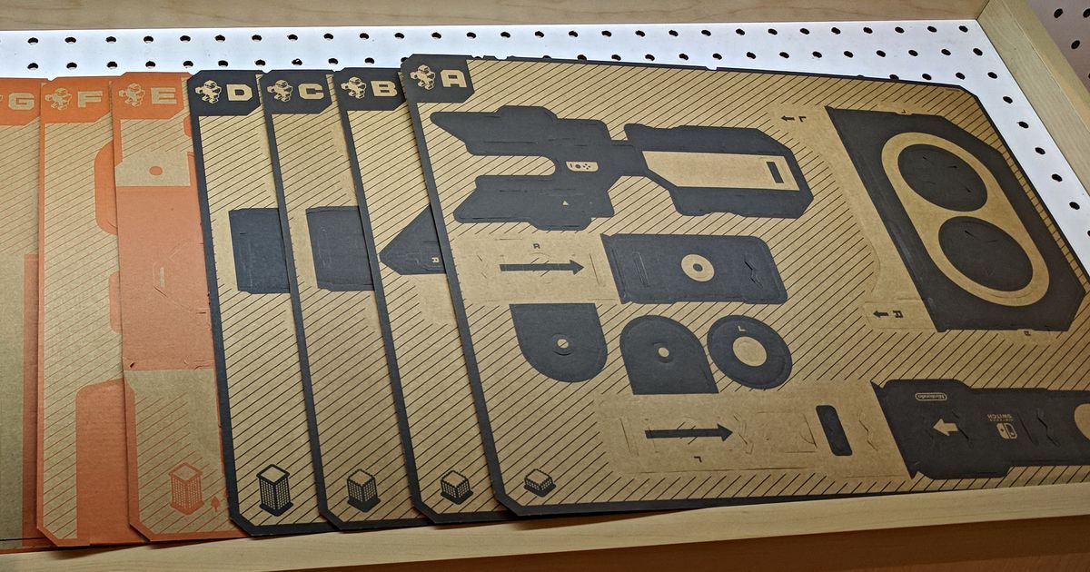 Nintendo puts up printable versions of Labo Designs - Checkpoint