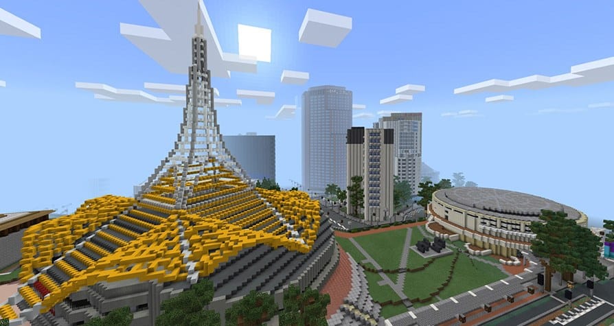 Melbourne in Minecraft brings the city into the blocky world - Checkpoint