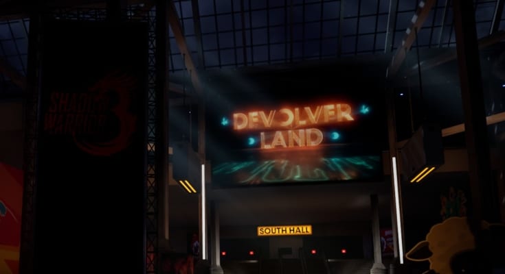 Devolverland Expo is a game full of trailers for games - Checkpoint