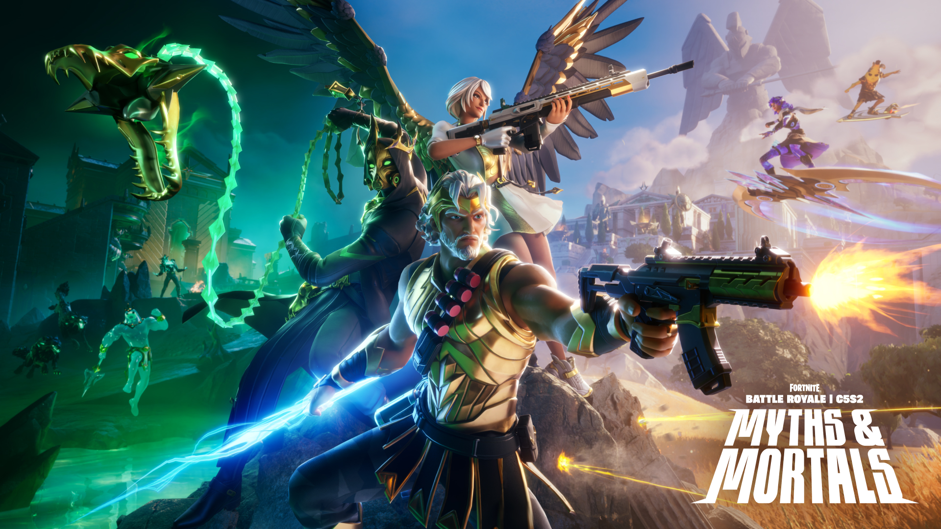 Fortnite summons the gods in new Myths and Legends themed season ...