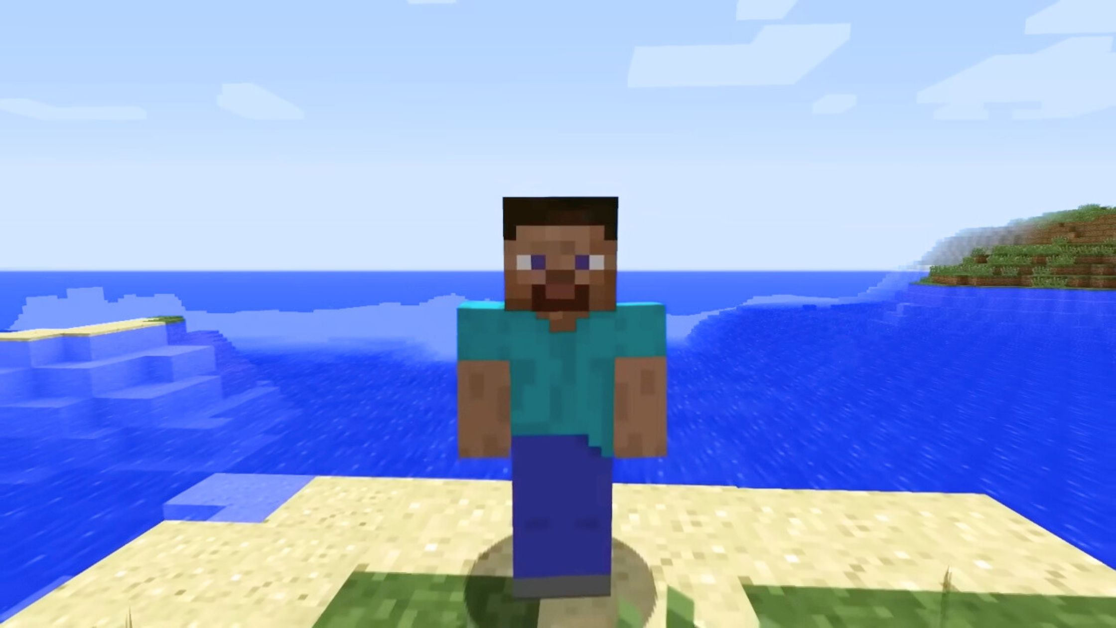 Here's a first look at the live-action Minecraft movie's set designs ...