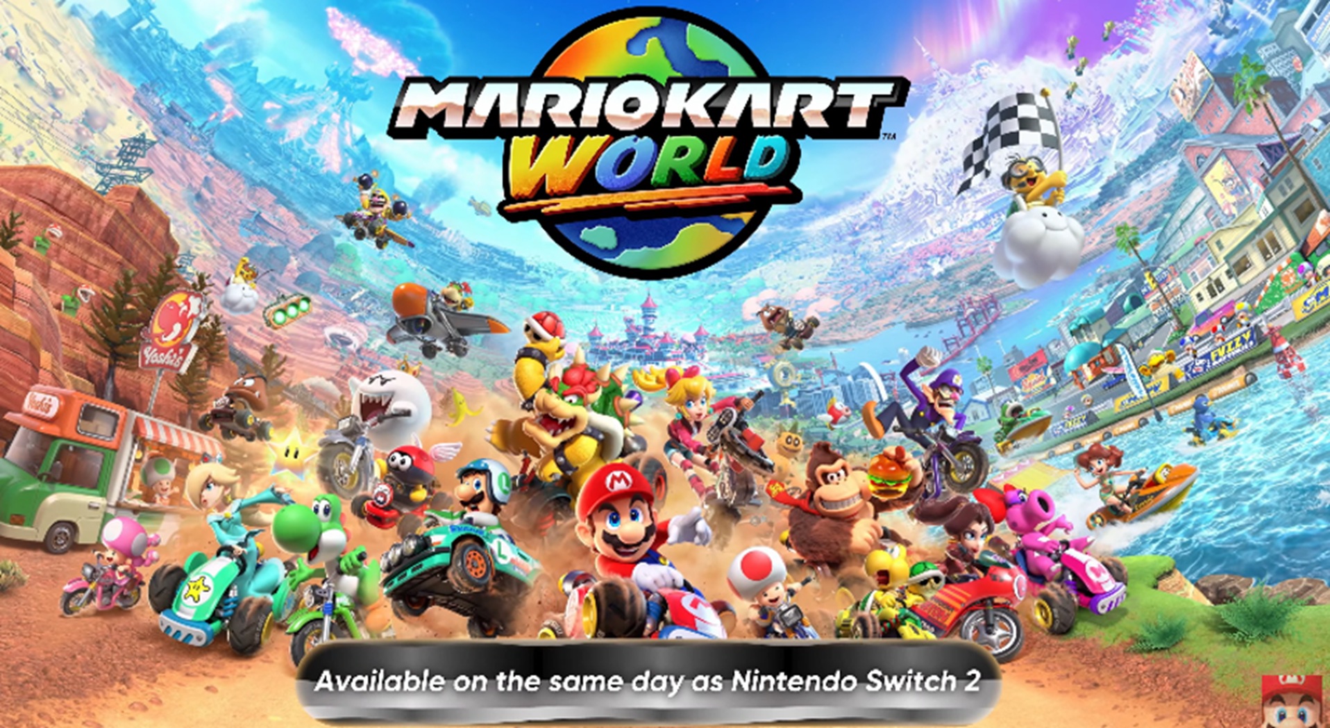 Mario Kart World announced as a Switch 2 launch title - Checkpoint