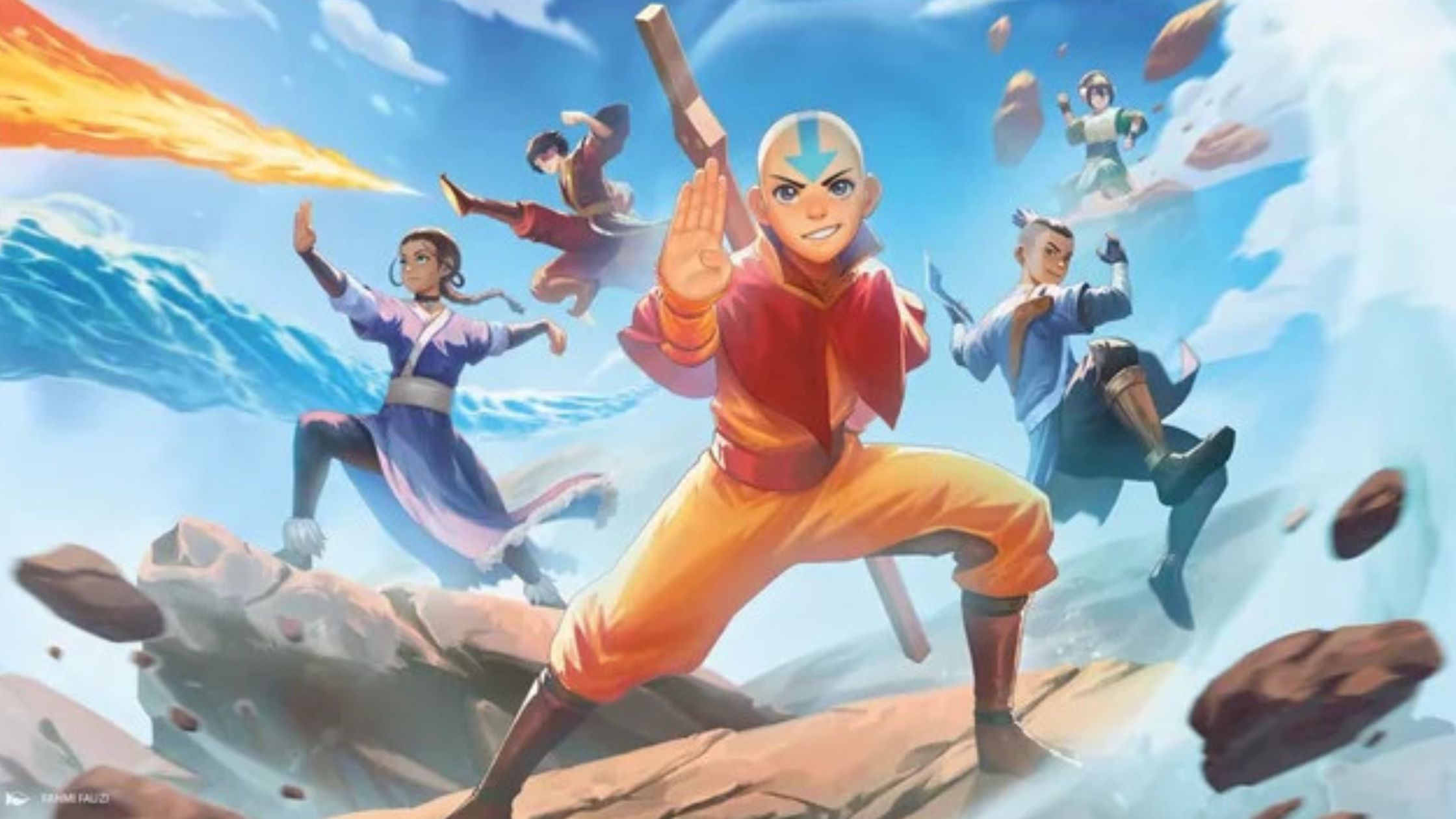 Master all four elements with Magic The Gathering x Avatar the Last Airbender crossover - Checkpoint