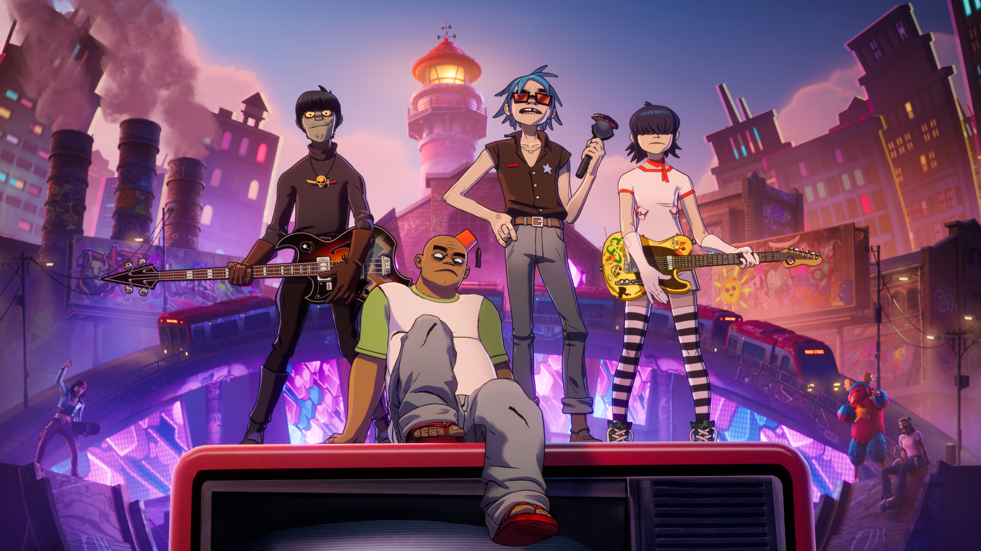 Gorillaz (yes, the band) join Fortnite Festival for Season 10 - Checkpoint
