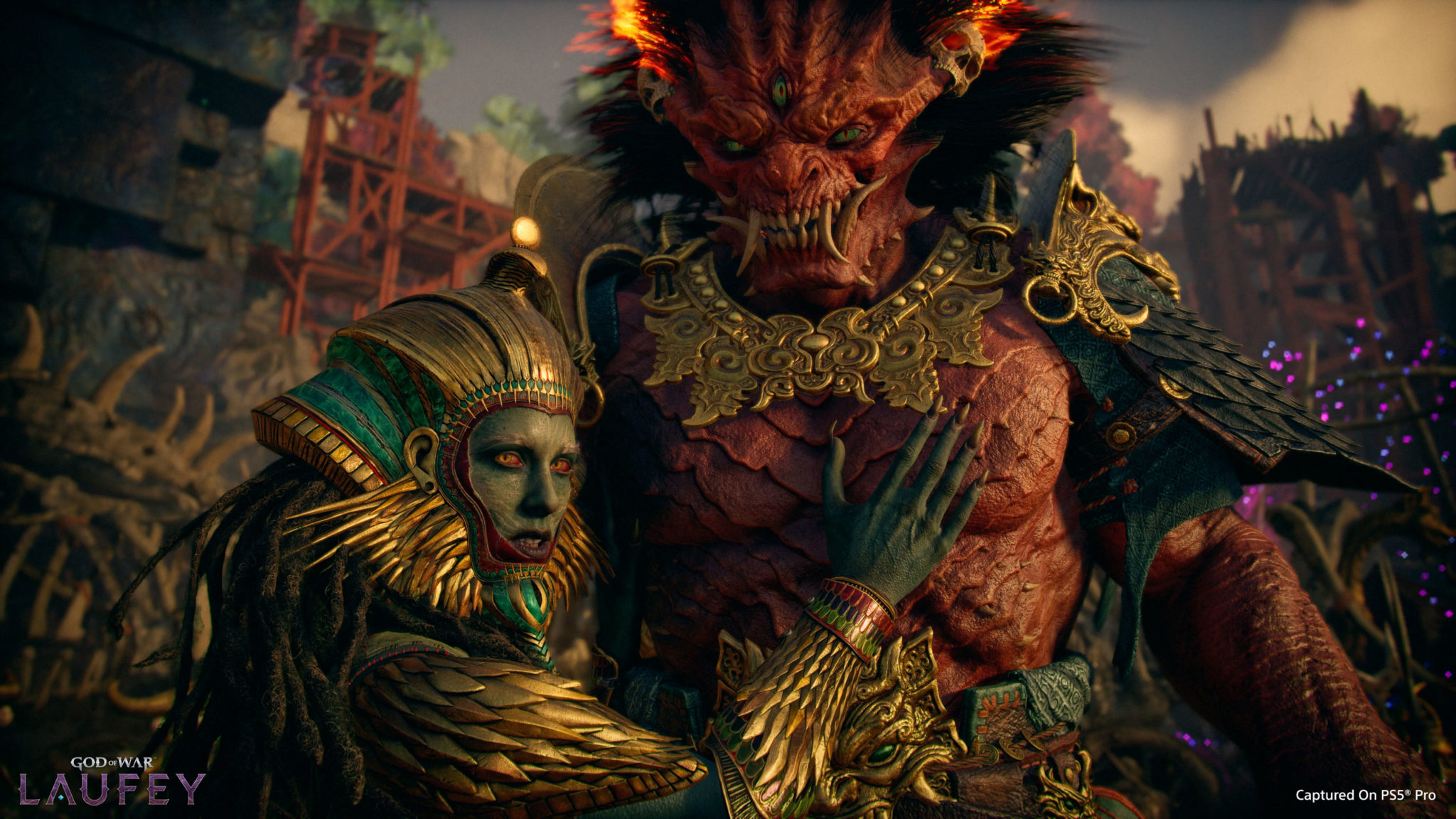 God of War Laufey reveals new trailer headlining Deborah Ann Woll ...
